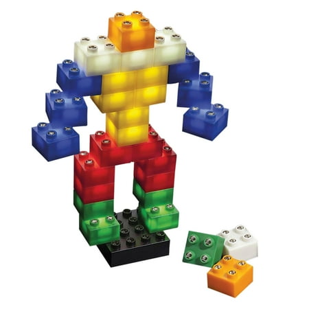 LightStax - LED Light Up Building Blocks - 36 Piece Set - Walmart.com