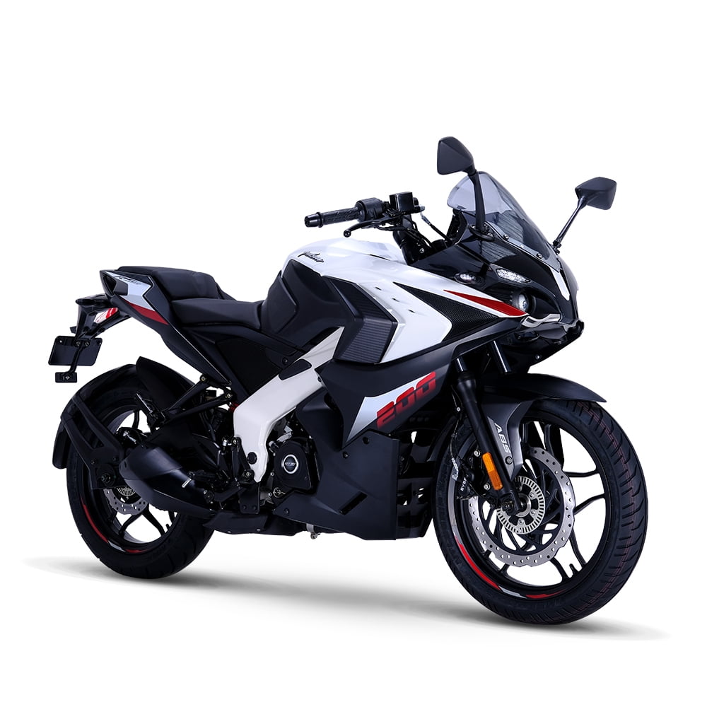 MOTOCICLETA BAJAJ DEPORTIVA PULSAR RS 200 PERLA 2025. Bajaj | Bodega ...