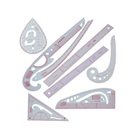 Guardoinrt Sewing Ruler Set Various Styles DIY Transparent Lightweight ...