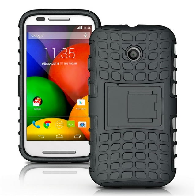 Minisuit Dual Layer Hybrid Kickstand Case for Motorola Moto E (1st Gen ...