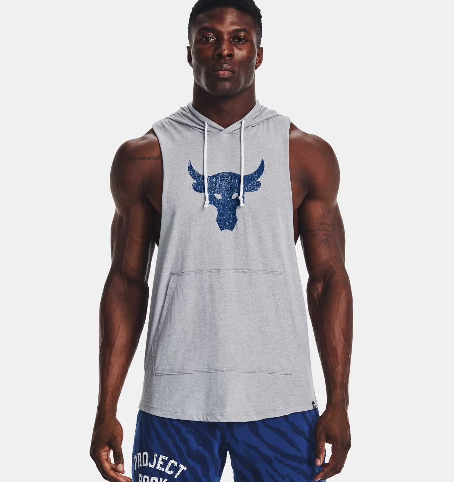Playera Con Capucha Under Armour Project Rock BSR Bull Talla M | Walmart en línea
