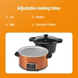 Toastmaster Electric Kitchen Appliance: 4-Quart Digital Slow Cooker ...