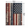 3PCS Independence Day Retro Flag, Decorative Wall Art, Vintage Style ...