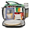 ALAZA Cute Turtles and Seaweed Lunch Box Insulated Cooler Bag Reusable ...