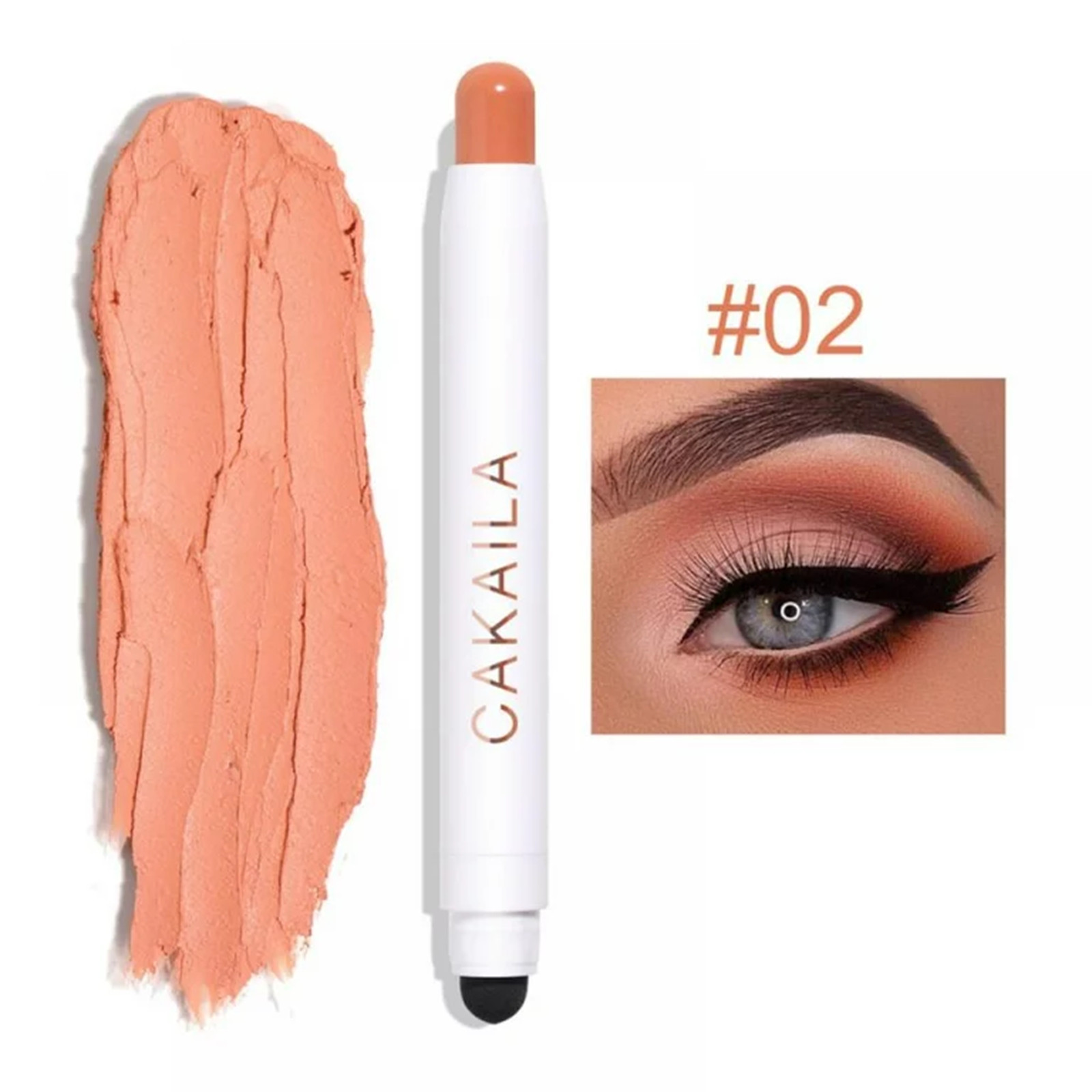HIMIWAY Eyeshadow Stick Waterproof Eye Shadow Pencil Crayon Long ...