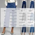 Fashion Women's Ruched Front Cropped Jeans High Waist Wide Leg Denim ...
