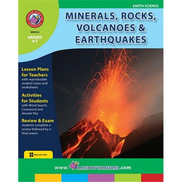 Rainbow Horizons Minerals- Rocks- Volcanoes & Earthquakes - Grade 4 to ...