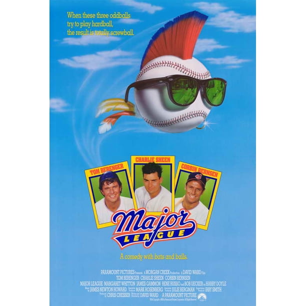 Major League Movie POSTER 27 x 40 (1989) - Walmart.com