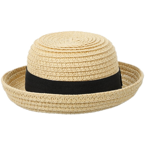 Mini Straw Hats Craft