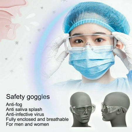 Medical Safety Goggles Eye Shield Protective Glasses Anti Infection ...