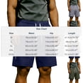 DPTALR Men's Quick Dry Breathable Athletic Shorts,Elastic Waist ...