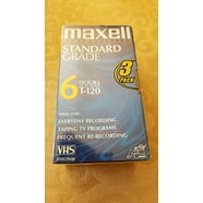 Maxell Standard VHS Videocassette - Walmart.com