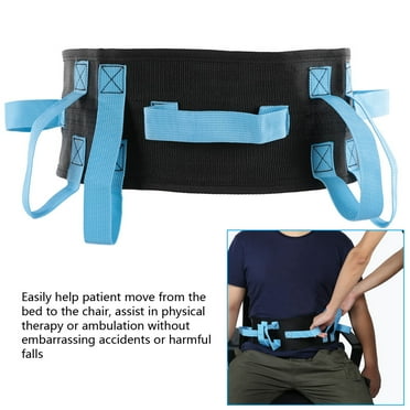 Gait Belt for Patient Transfer and Walking Aid with Metal Buckle and ...