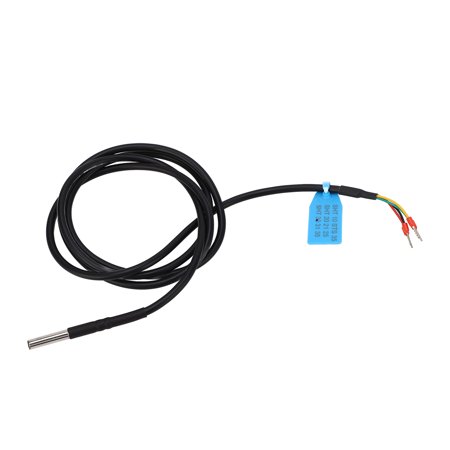Soil Temperature Humidity Sensor, 304 Stainless Steel Shell 1.5m Cable I2C Interface Waterproof ...