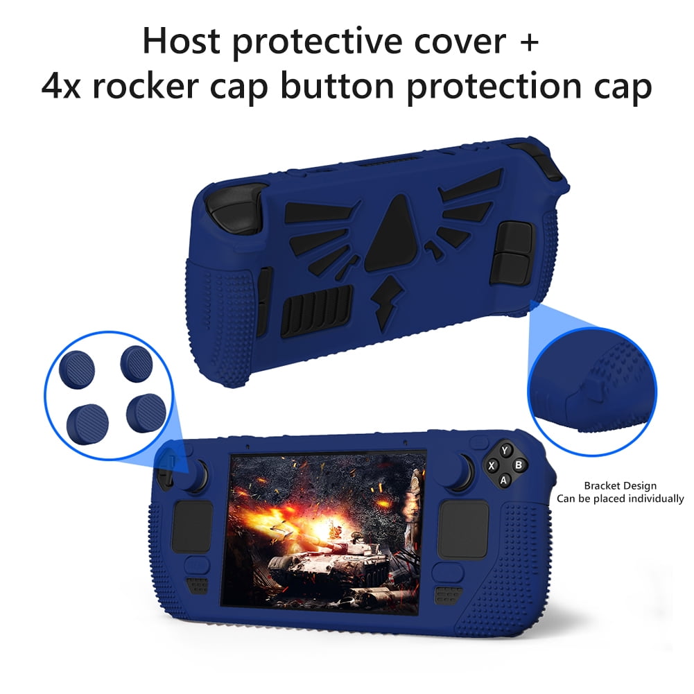 Cubierta anticaída para consola de juegos Steam Deck Game Console Frame ...