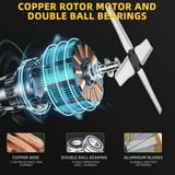 Simple Deluxe 42 inch Industrial Metal Drum Fan with 3 Speed and 13553 ...