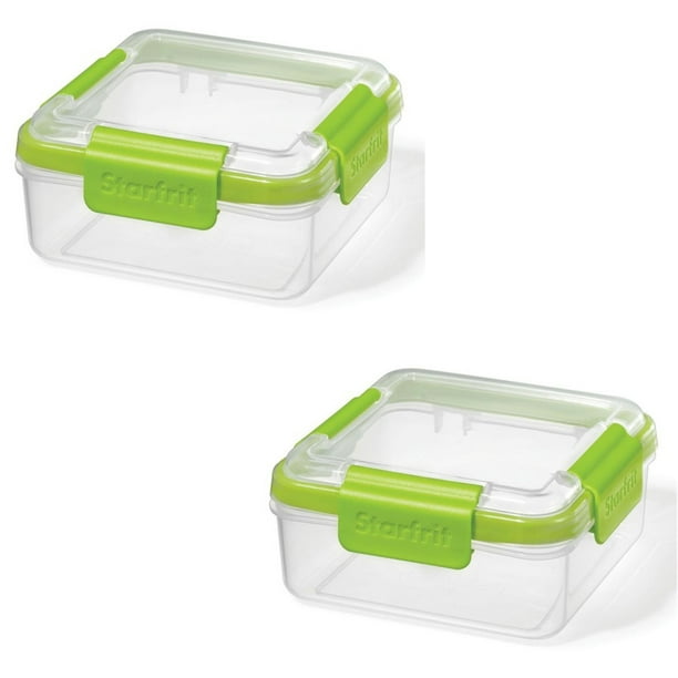 LocknLock - Set of 2 EasyLunch Double Sandwich Containers, 946mL ...