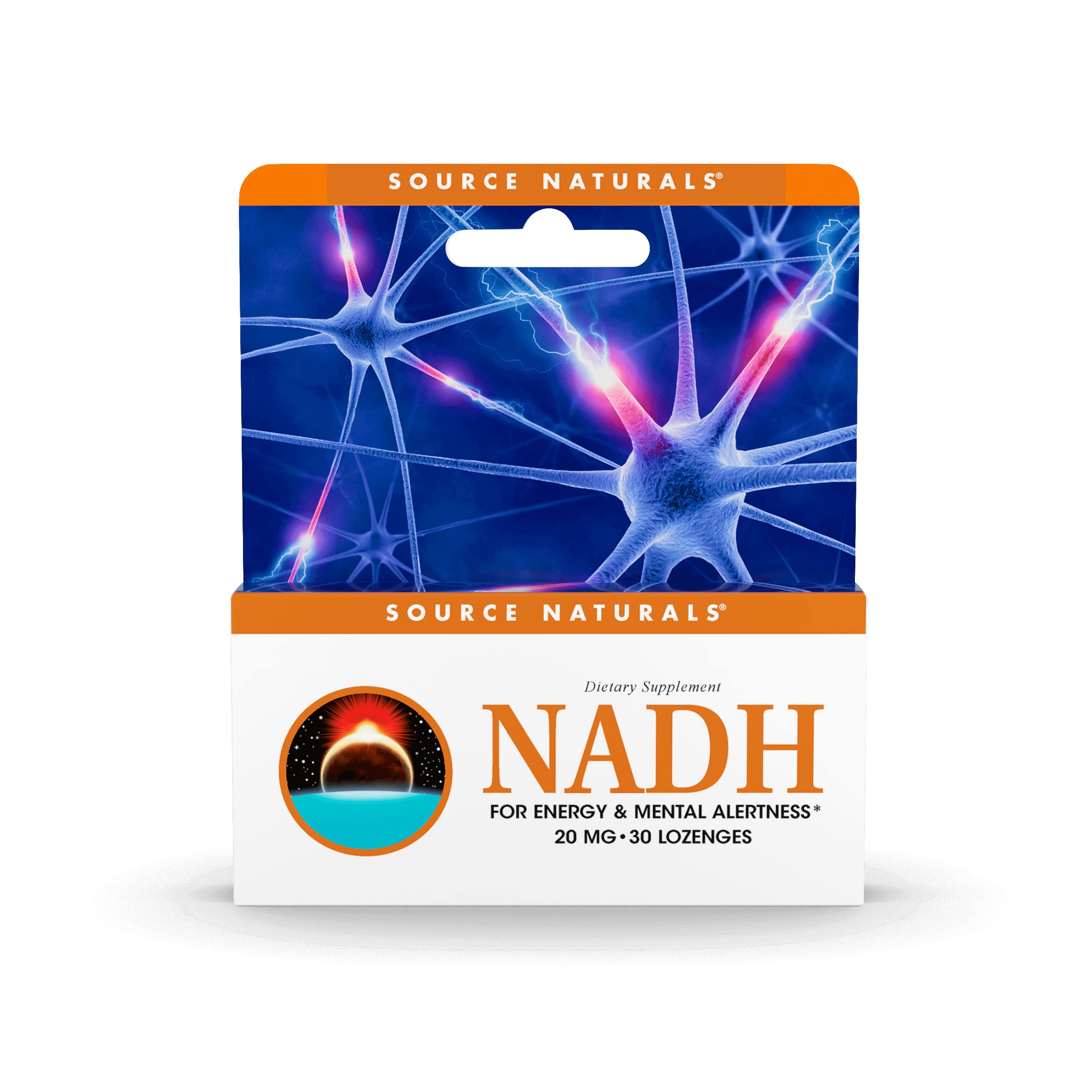 Supplement Source Naturals NADH 20 mg para obtener energía, 30 ...