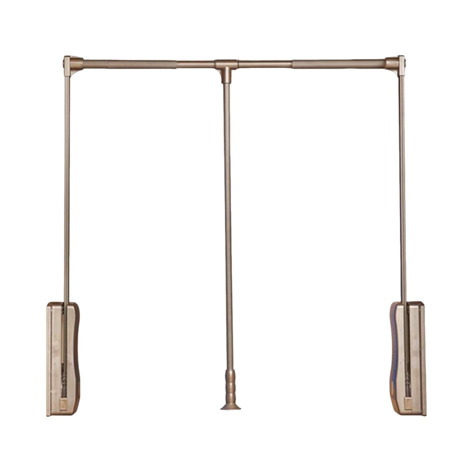 Barra de armario abatible, percha para armario, perchero, accesorio de ...