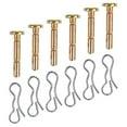 12 Shear Pins and Cotter Pins for Snow Blower Replacement Protect Auger ...