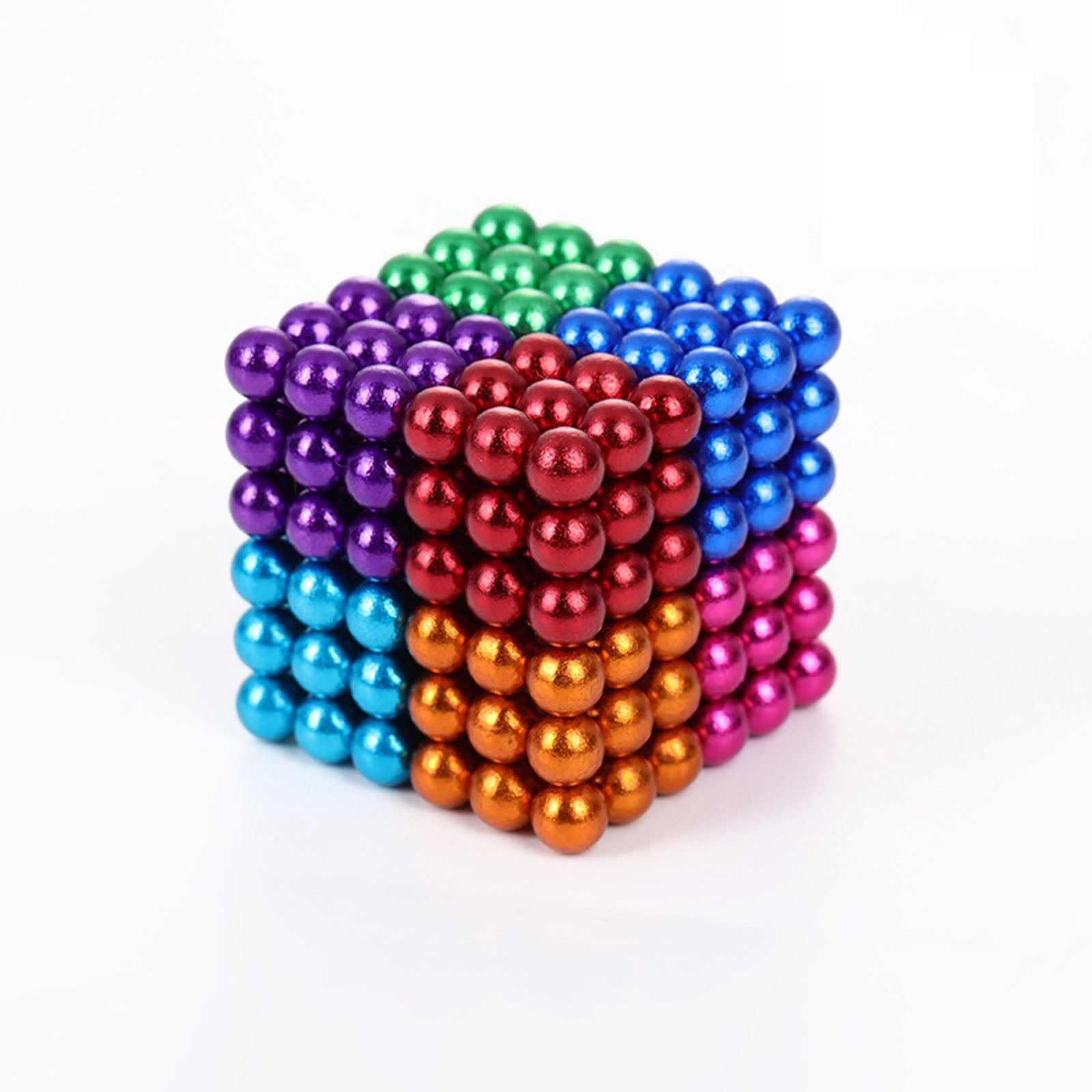 Juego de bolas magnéticas de 216 piezas de 5 mm Cubo de imán mágico ...