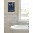Simon Says Bath Rules Chalkboard Bathroom Decor Sign for Kids Room ...