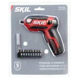 SKIL 4V Electric Battery Operated Cordless Power Screwdriver, Small ...