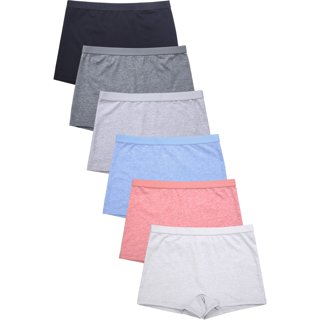 6 Packs of Women Seamless Boyshorts Classy Sexy Stretch Panty - Style#3 ...
