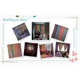 Anjee Blackout Curtains for Kids Girls Bedroom 2 Panel Curtains,Star ...