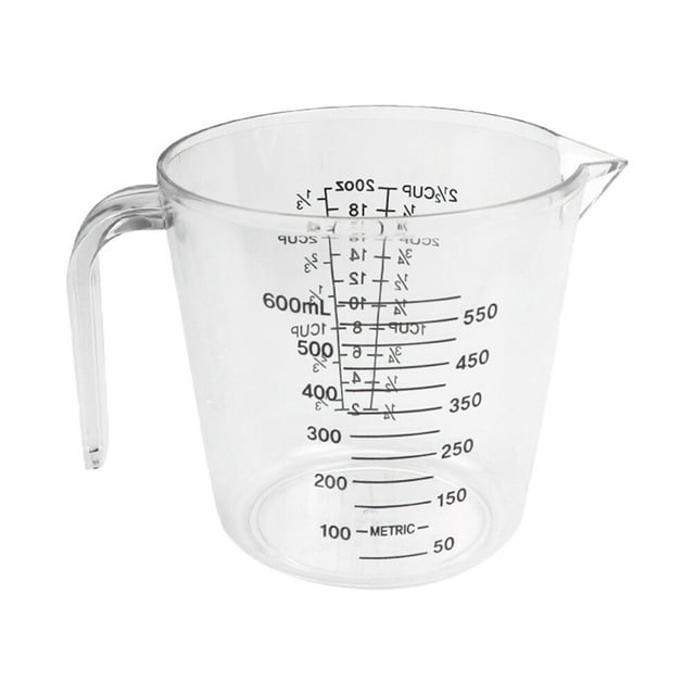 Plastic Measuring Cup with Scale Hair Dye Measuring Cup for Barbershop ...