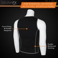 SaunaFX Men's Slimming Neoprene Sauna Tank with Microban Antimicrobial ...