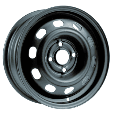 14x5.5 RTX Black Steel Wheel 4x100 (45mm), 450kg/992lb Loading Range ...