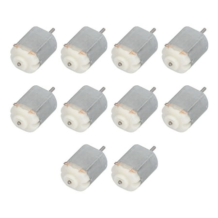 Mini Electric Hobby Motor, Low Noise 10Pcs Small DC Motors For Toy Cars ...