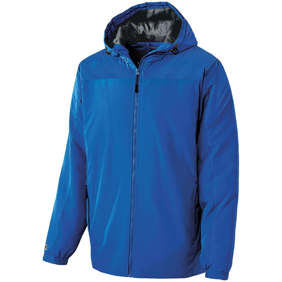 Holloway Sportswear M Boys BIONIC HOODED JACKET Royal/Carbon 229217 ...