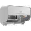 Kimberly-Clark Coreless Double-Roll Toilet Paper Dispenser, White - Walmart.com
