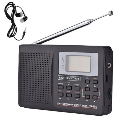 Quantum FX AM/FM 2 Band Radio - Walmart.com