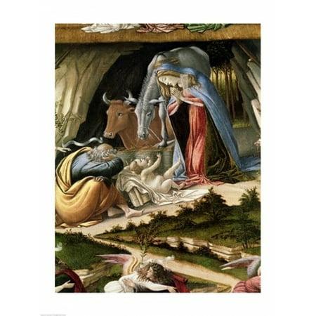 Mystic Nativity, 1500 Poster Print by Sandro Botticelli (18 x 24 ...