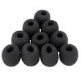 Vensio-10Pcs Lapel Microphone Foam Windscreen Covers 8mm Inner Diameter ...