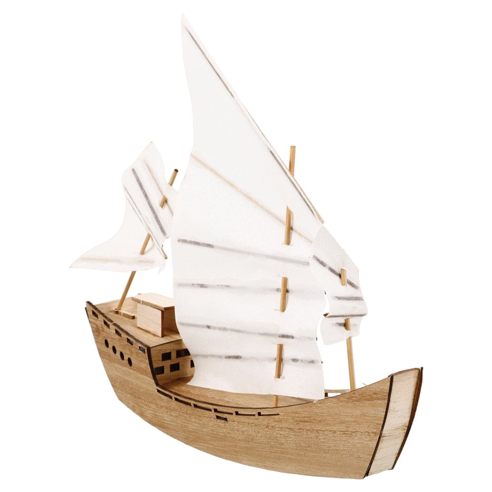 Click here for Amerteer Diy Wooden Sailboat Model Kit Assembly Wo... prices