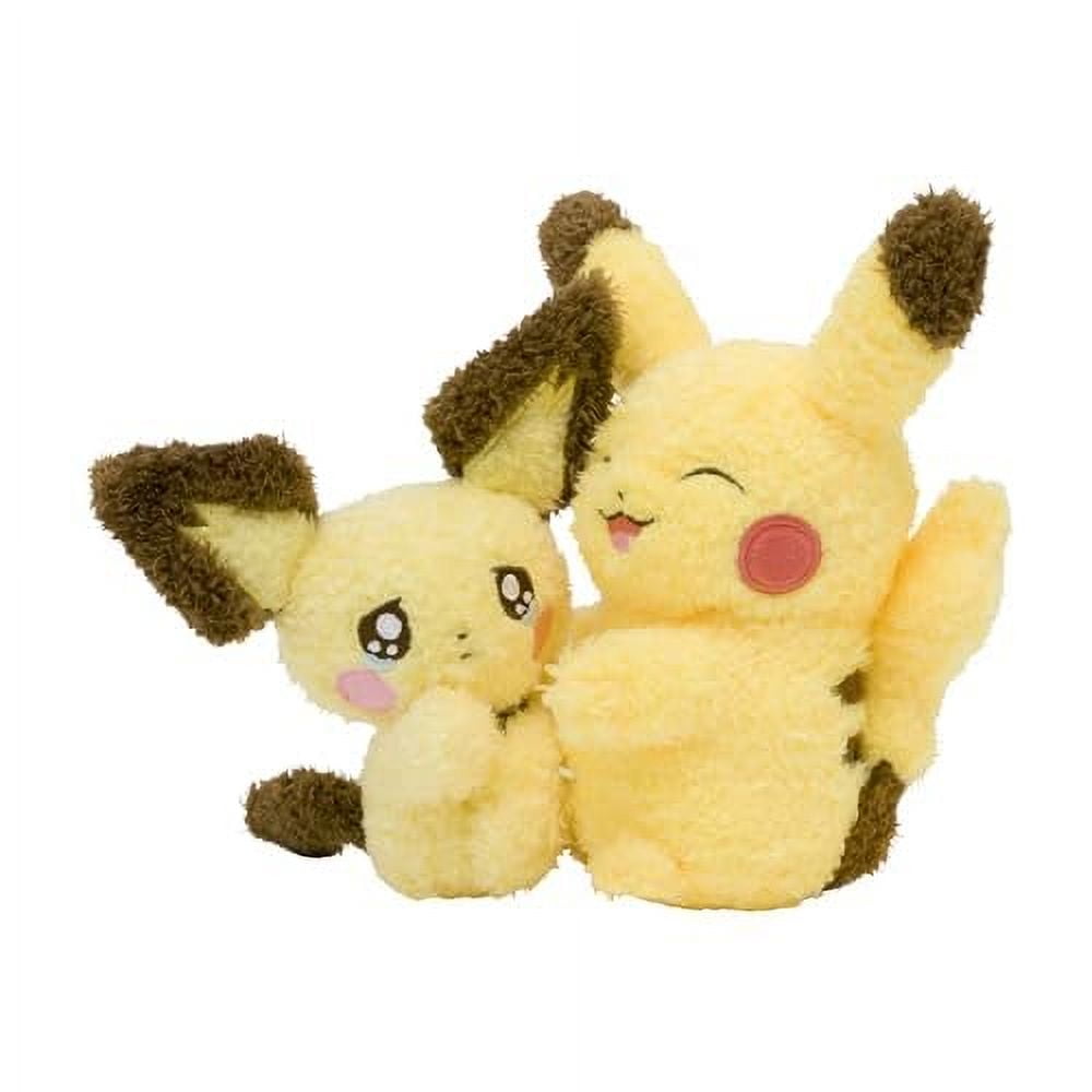 Juguete de peluche Pokémon Center Pichu & Pikachu de 12 cm Sitting ...
