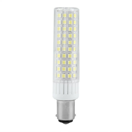 Pure White BA15D 8.5W 220V Dimmable 125LED Corn Bulb Lamp Light for ...