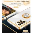 for Samsung Galaxy A53 5G Case with Tempered Glass Screen Protector [2 ...