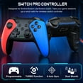 QQV Wireless Switch Controller, Programmable, Turbo, 15h Battery, Nintendo Switch/PC/Android/IOS ...