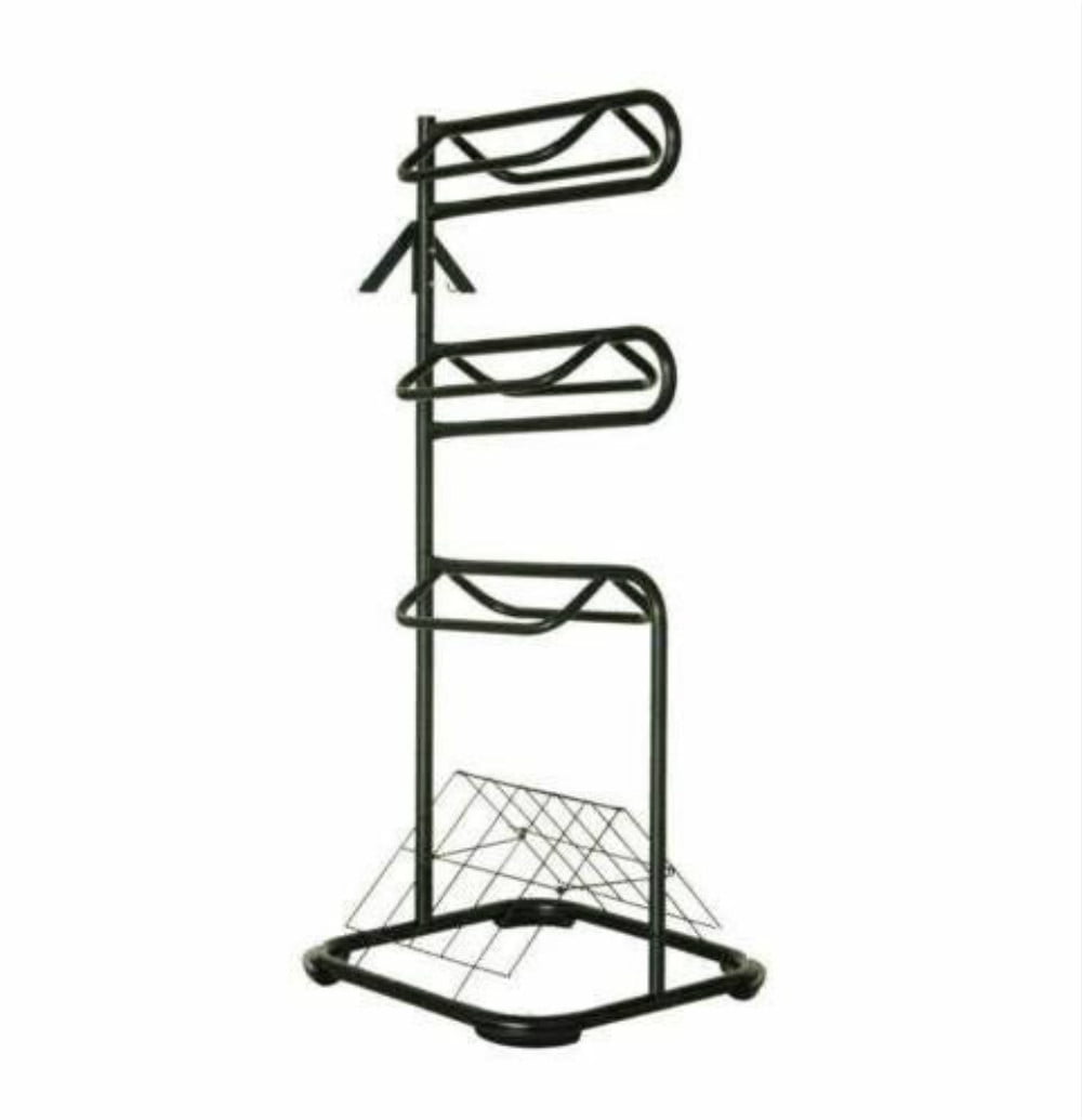 Heavy Duty Three Tier Rotatable Saddle Rack Stand H68.5 x W30 x D30 ...