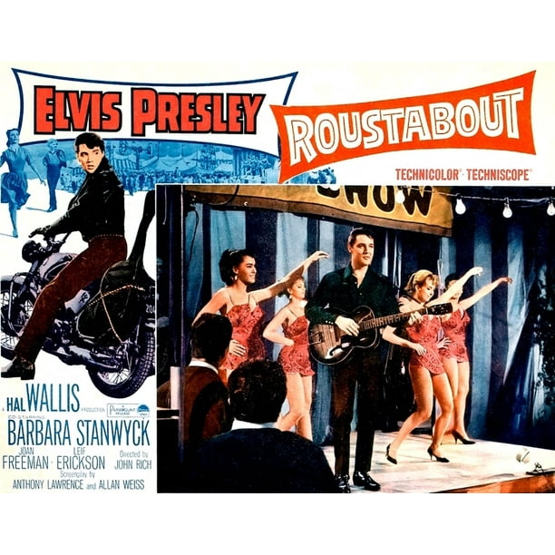 Roustabout Elvis Presley 1964 Movie Poster Masterprint (28 x 22 ...