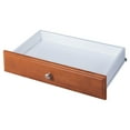Easy Track Closet Rd2504-Con 4" Cherry Deluxe Drawer - Walmart.com