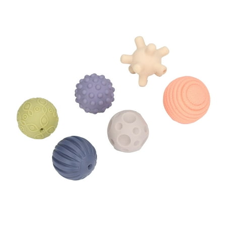 Baby Textured Sensory Balls, Tactile Exploration Auditory Development ...