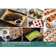 4 Pack Cookie Sheet Aluminum Half Baking Pan, Commercial Quality Heavy ...
