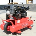 Stark USA 10 Gallon Gas Air Compressor, 6.5HP 10 Gallon Twin Tank Air ...