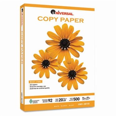 Free Shipping! Copy Paper, 92 Bright, 3-Hole, 20 lb, 8.5 x 11, White ...